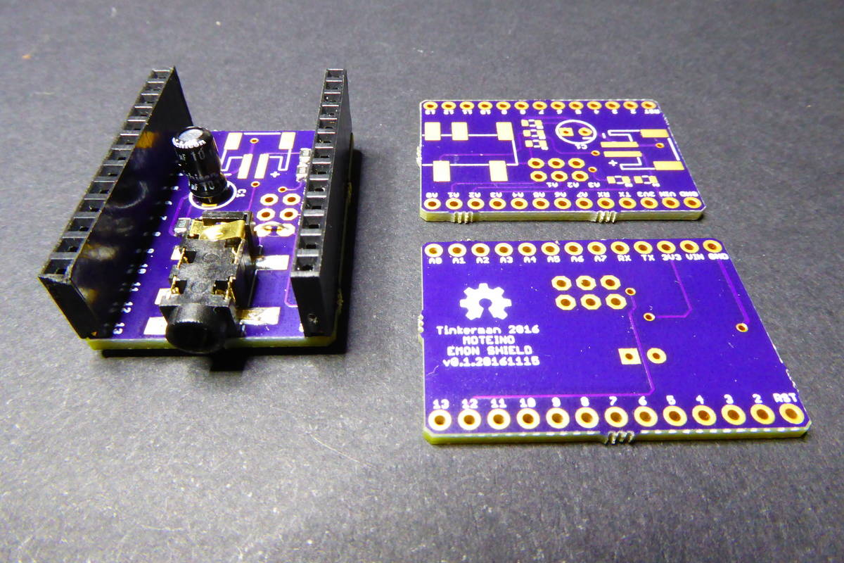Moteino Energy Monitor Shield Tinkerman