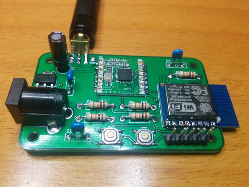 RFM69 WIFI Gateway - Tinkerman