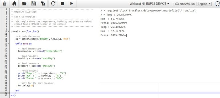 WhiteCat ESP32 N1 - Tinkerman